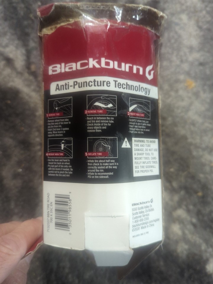 Blackburn 700c Road Bike Tire 700 x 35c Anti Puncture Tech 30% Stronger New S42 | eBay