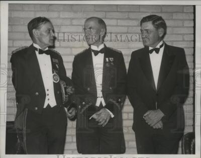 1933 Press Photo Maj.Gen.Guy V.Henry, Maj.Gen.Frank Parker, Maj Gen ...