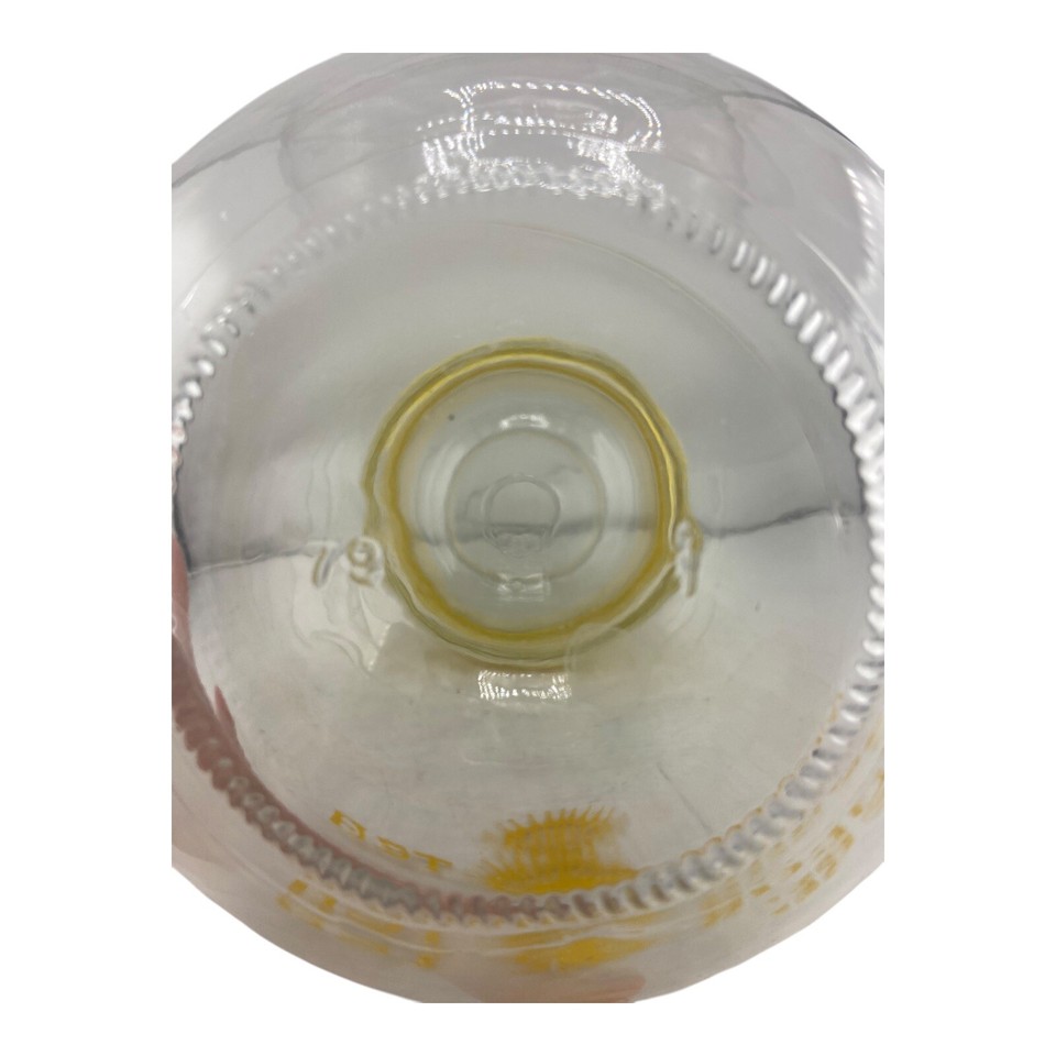 Solar Sun Tea Maker Glass Jar Canister w/ Domed Lid 1970's Vintage W/ 6 ...