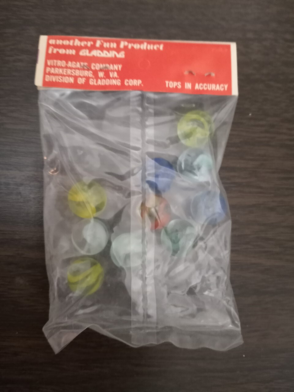 Antique 1960's Gladding Vitro 10 count Cat Eyes Tournament Grade ...