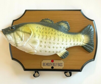 Novelties & Gifts - Mouth Billy Bass Singing Fish Plaque
