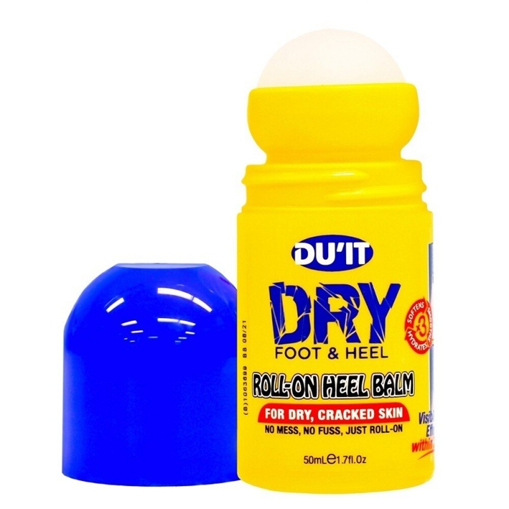 Du'It Dry Foot & Heel Roll On Heel Balm 50mL Duit Dry Cracked Skin ...