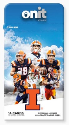 Onit University of Illinois 2024 Football Trading Cards - Single Pack ...