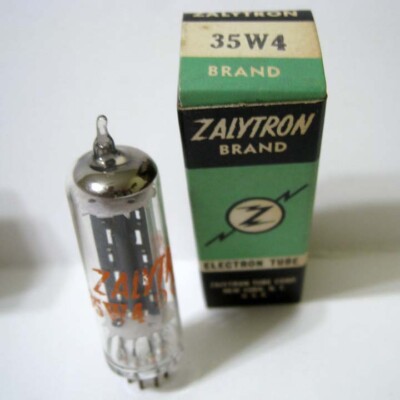 ZALYTRON Brand Tube Corporation - 35W4 Vacuum Tube - New Old Stock | eBay
