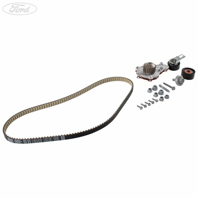 Genuine Ford 1.5 Duratorq TDCi Cam Belt Water Pump & Tensioner 2008687 ...