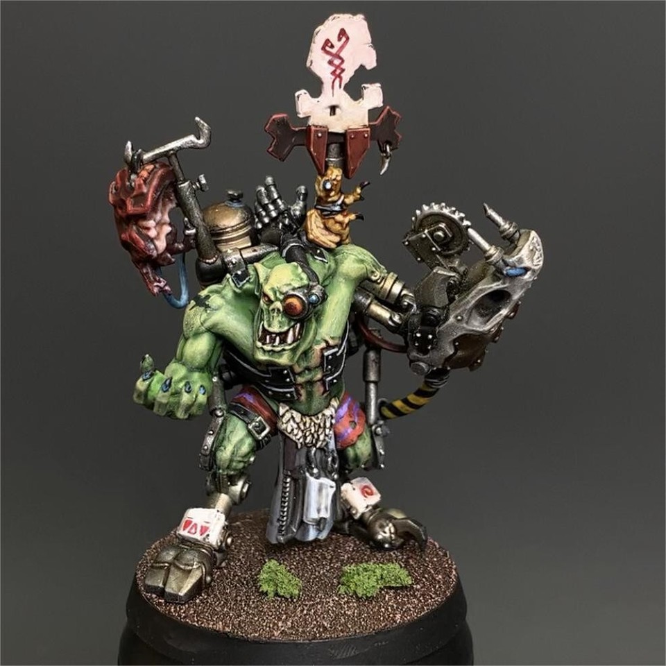 Warhammer 40K Painboss Xenos Armies Orks Presale Painted Gallery Army ...