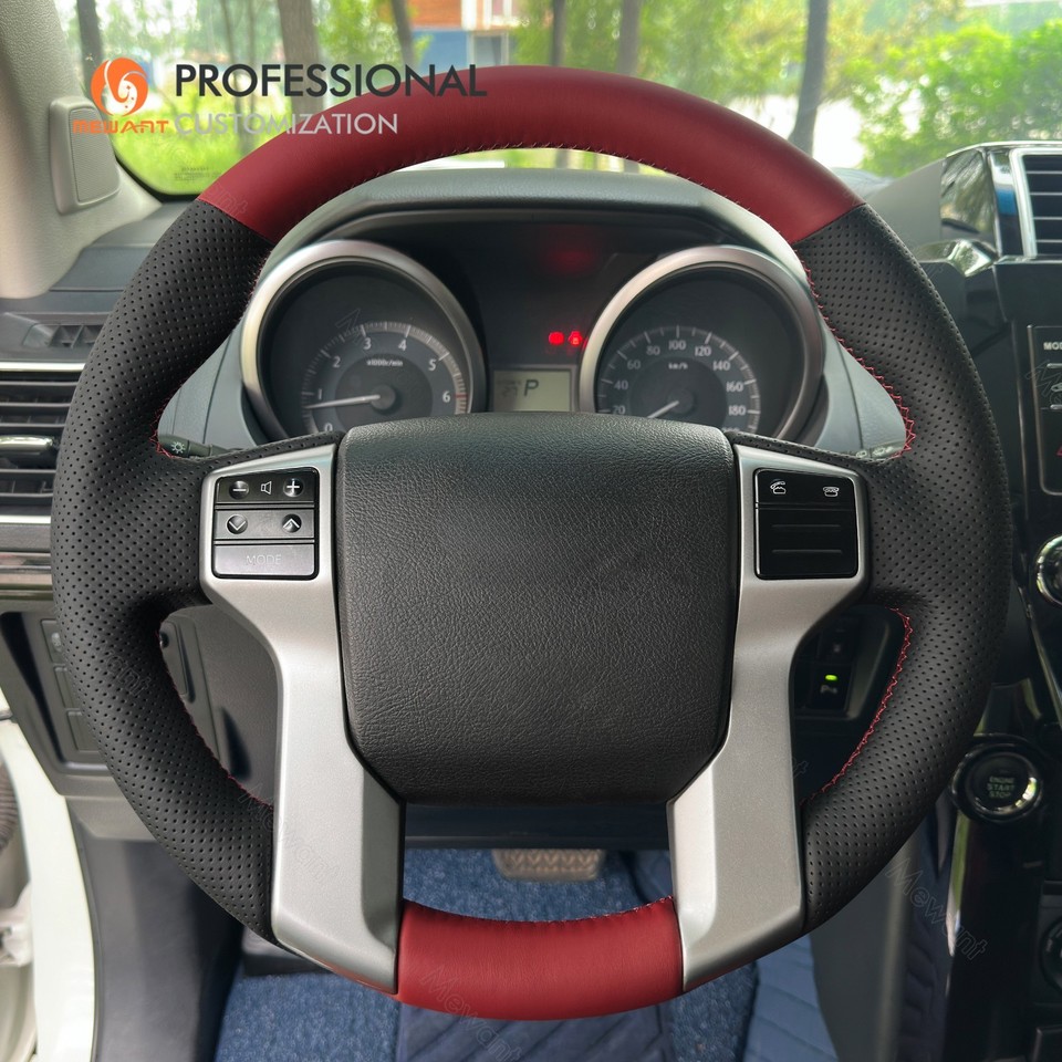 MEWANT DIY Hand Stitch Steering Wheel Cover for Toyota 4Runner 2010 ...