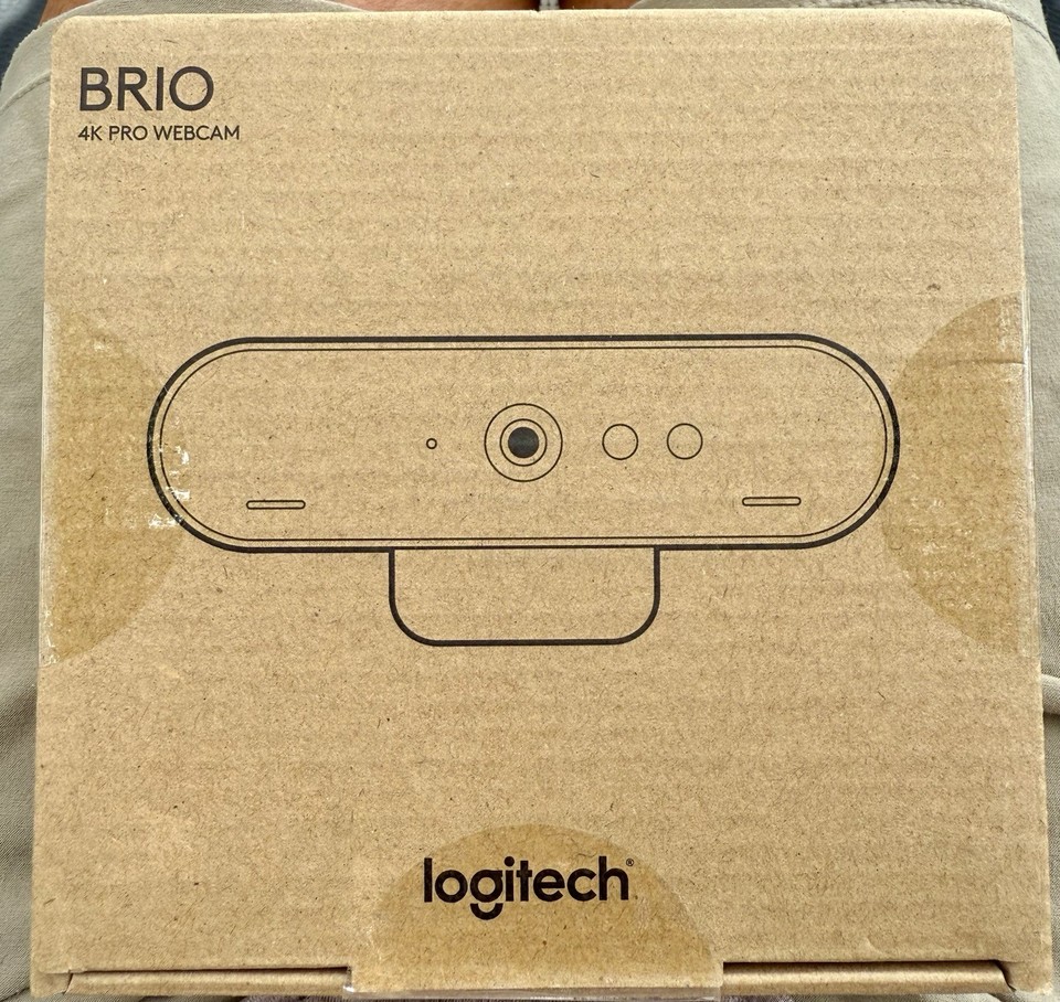 Logitech Brio 4k Pro Webcam - New In Unsealed Box | eBay