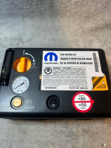 MOPAR JEEP CHRYSLER DODGE MOBILITY SERVICE KIT TIRE PUMP &SEALANT ...