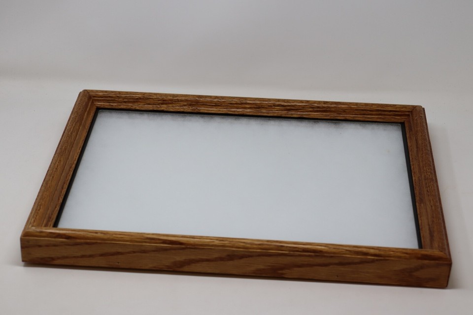 Oak Wood Frames for Riker Display Cases Multiple Sizes | eBay