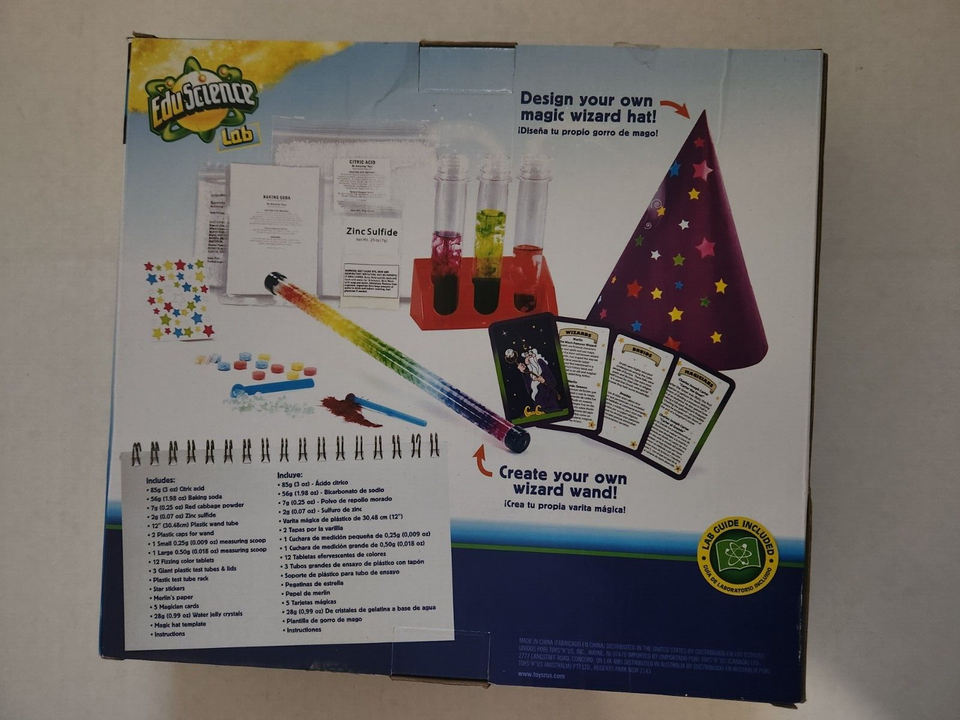 Edu Science Lab Magic Potions Kit. Magical Color Changing Spells! Toys ...