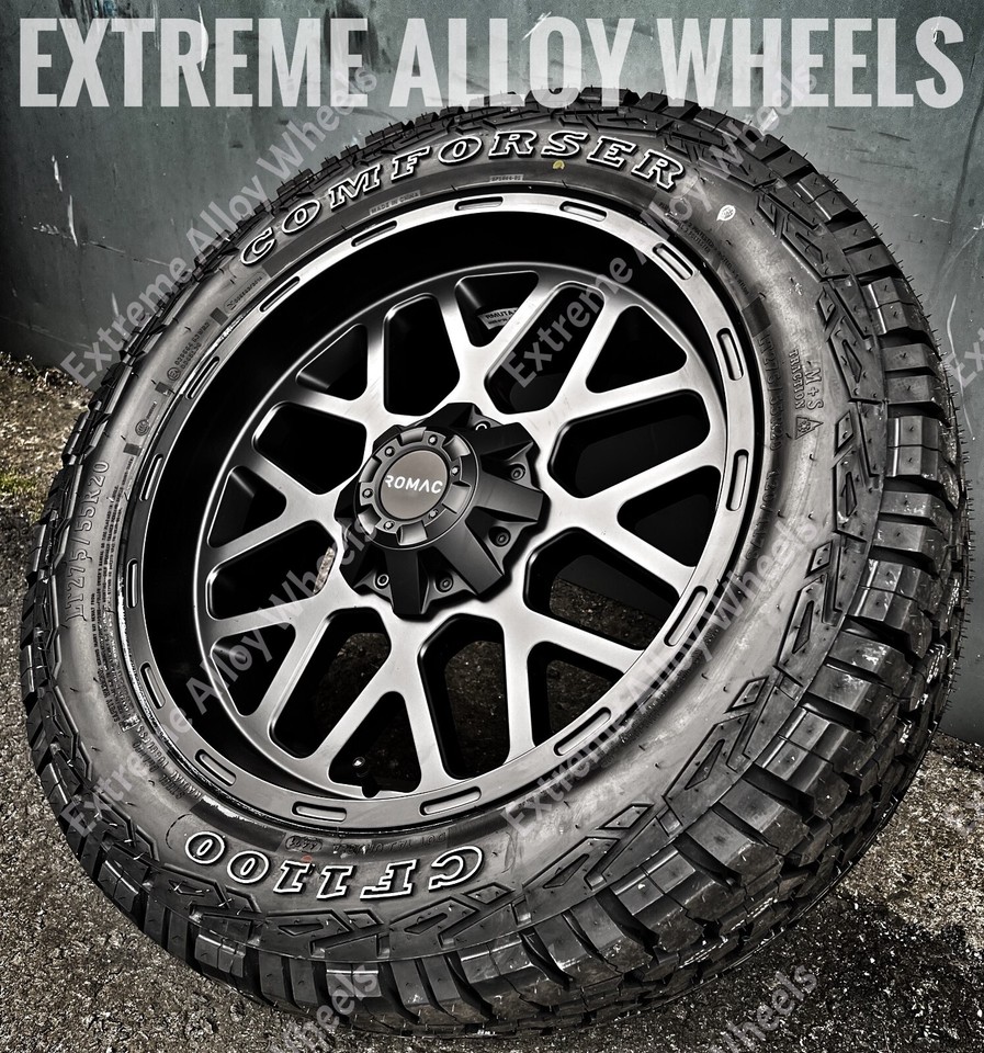 20" Alloy Wheels Ford Ranger + Wildtrak Pick,All Terrain Tyres Tpms ...