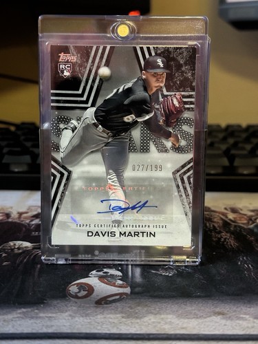 2023 Topps Series 2 Baseball Stars Autograph Davis Martin Black 027/199 ...