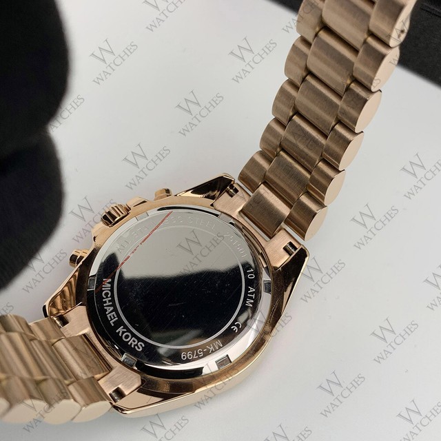 Michael Kors Bradshaw Rose Gold MK5799 Wrist Watch for Women for sale ...