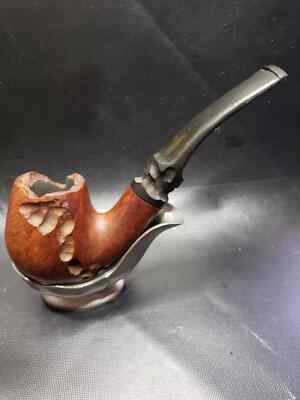 E OSLO BY BOB "MICOLI" MIC BURNS FREEHAND VINTAGE BRIAR PIPE | eBay