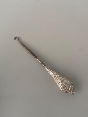 HALLMARKED SILVER BUTTON HOOK Chester 1913 | eBay