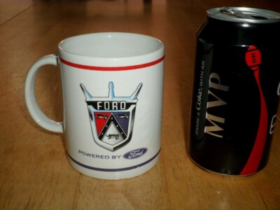 [ FORD MOTOR COMPANY ] "POWERED BY FORD", Ceramic Coffee Cup / Mug ...