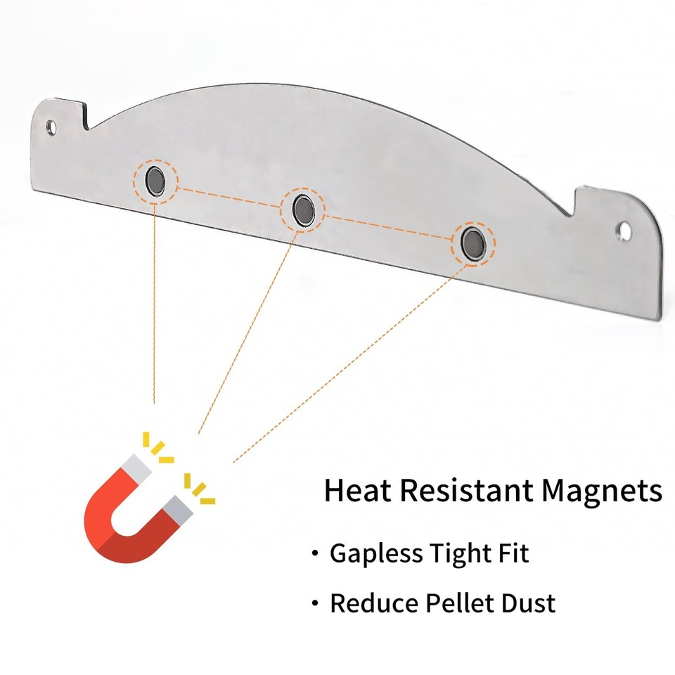 Heat Deflector Mod for Pit Boss Heat Diffuser Modifications Accessories ...