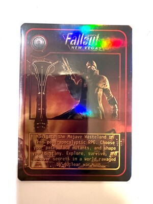 Unjust Trading Cards Fallout New Vegas Classics Xbox 360 Holofoil ...