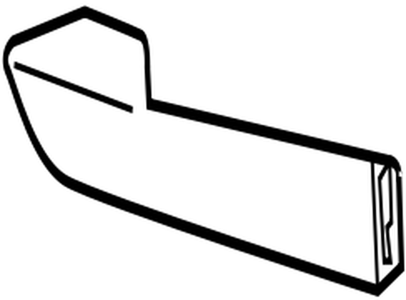 52502-04900 Toyota Filler, front bumper, rh 5250204900, New Genuine OEM ...