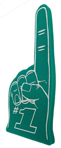 Giant No.1 Foam Finger, 22" | eBay