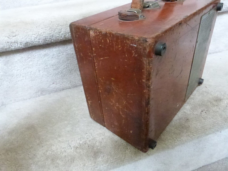 HTF Vintage Antique Weston Model 341 AC DC Volt Meter 1946 ACDC Test ...