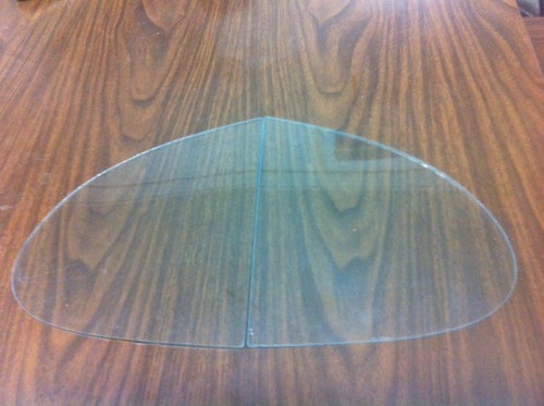 TRIPLEX RH AND LH Coupe Curved TRIPLEX MYSTERY Glass, May fit Italian ...