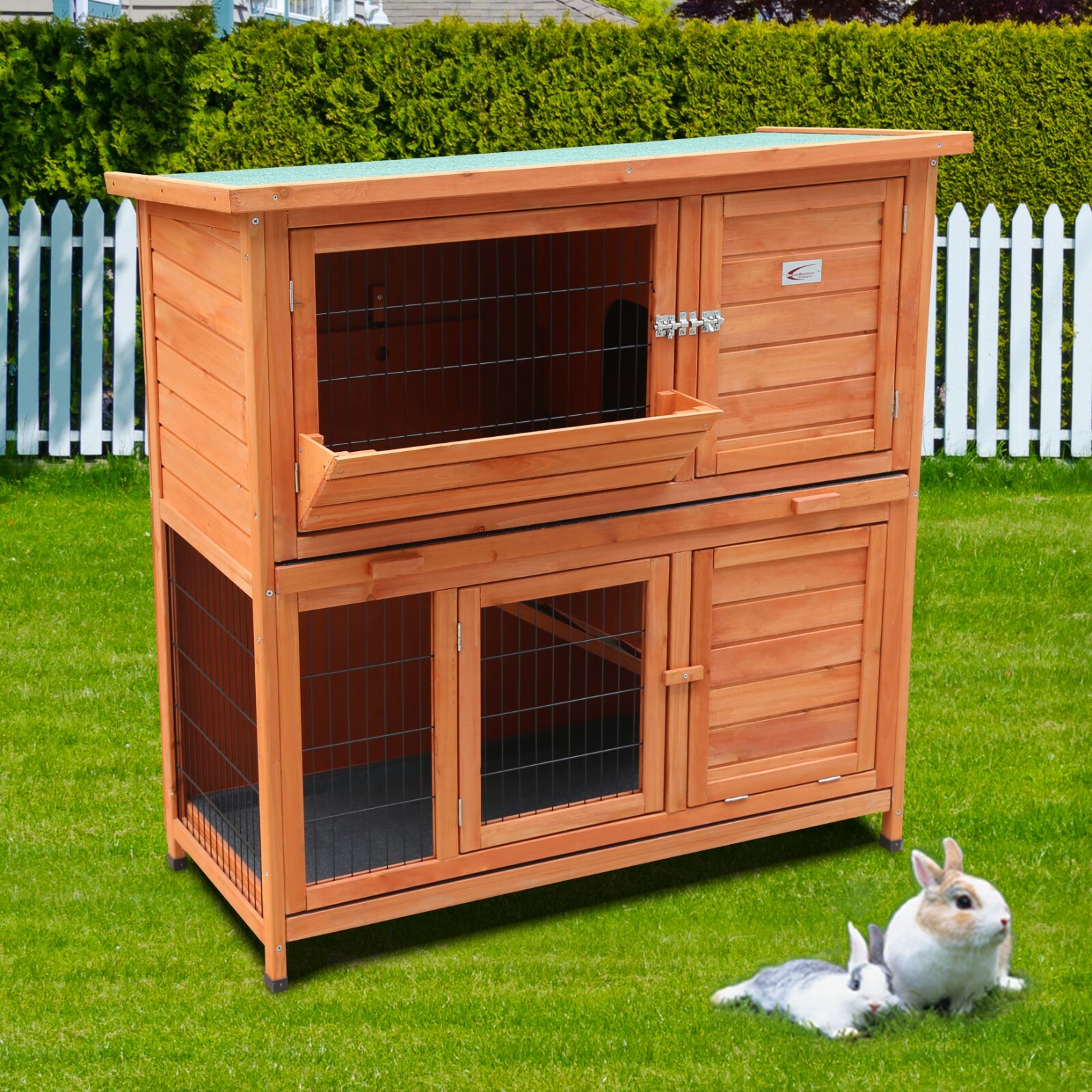 RABBIT HUTCH HUTCHES RUN RUNS BUNNY BUSINESS 41" GUINEA PIG HUTCH BB-41 ...