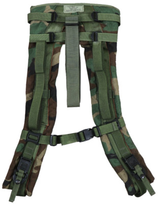 USGI BDU Woodland M81 Molle II Large Rucksack Shoulder Straps Backpack ...