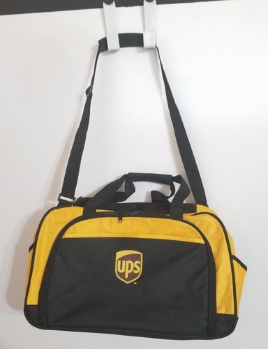 UPS Logo Gemline Gym Duffle Zipper Bag Handles Shoul… - Gem