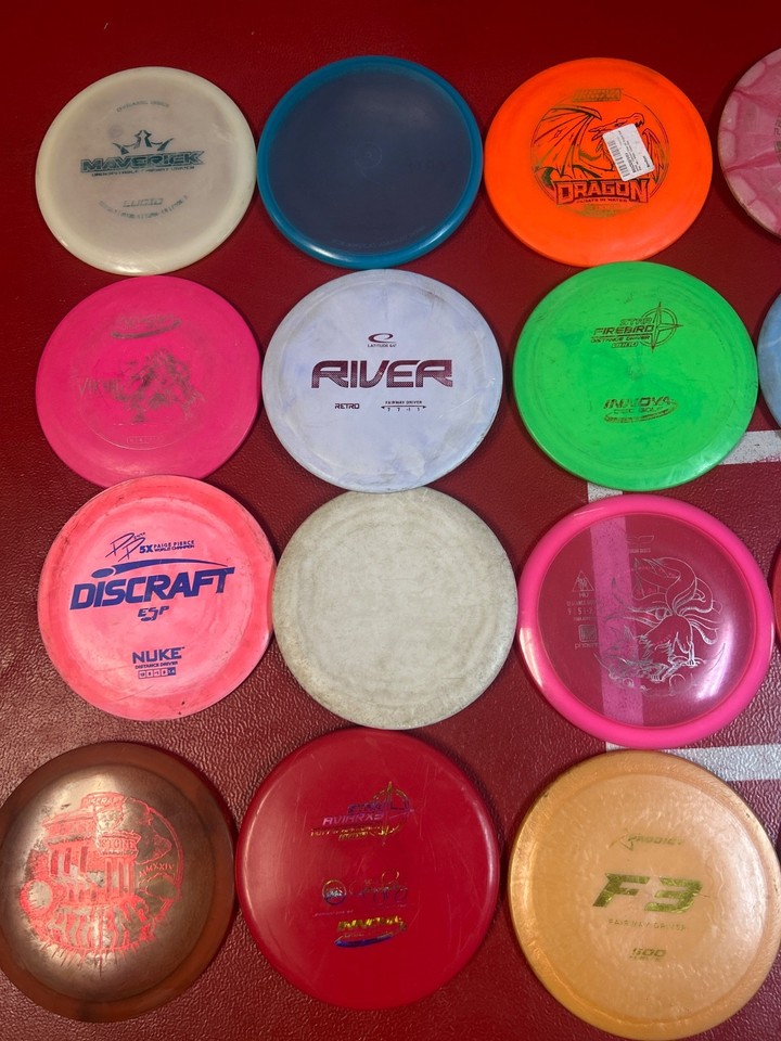 Disc golf lot - 24 discs + fade gear bag | eBay