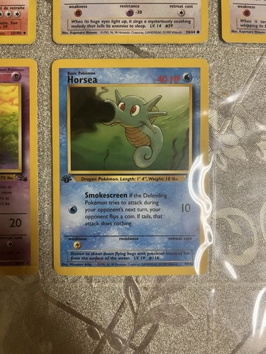 1995 1st Edition Pokemon Cards 5-Pack (Lightly Played, Great Condition ...
