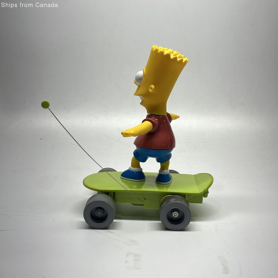 Simpsons Bart Simpsons Remote Control Skateboard (Parts or Repair) | eBay