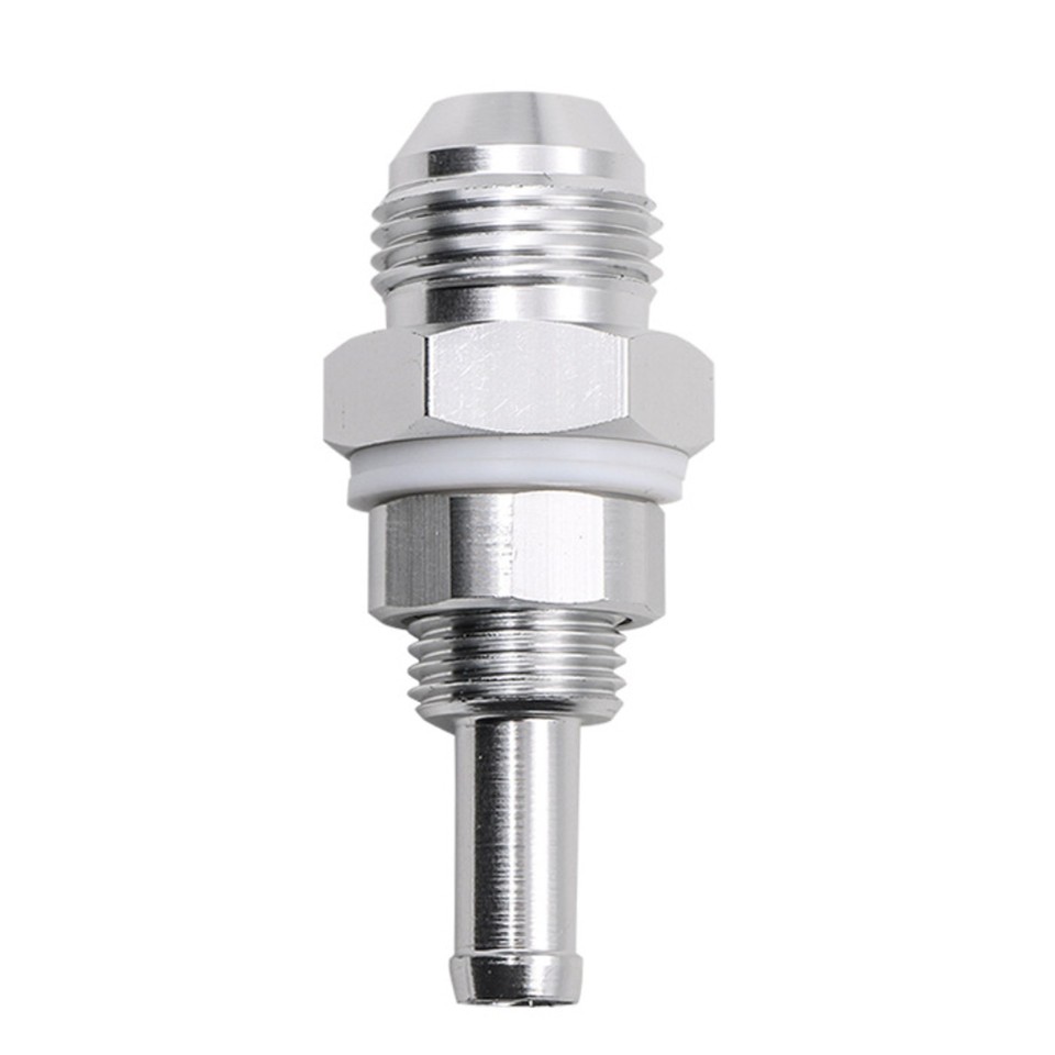 8AN Male Flare Bulkhead To 3/8Inch Hose Barb Car Fuel Tank Fitting ...
