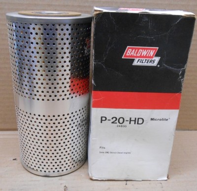 BALDWIN, FULL-FLOW LUBE FILTER, P-20-HD, 32 MICRON, WIX 51133 | eBay