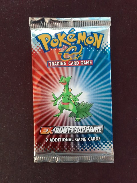 Pokémon KO5170 EX Ruby & Sapphire Booster Pack for sale online | eBay