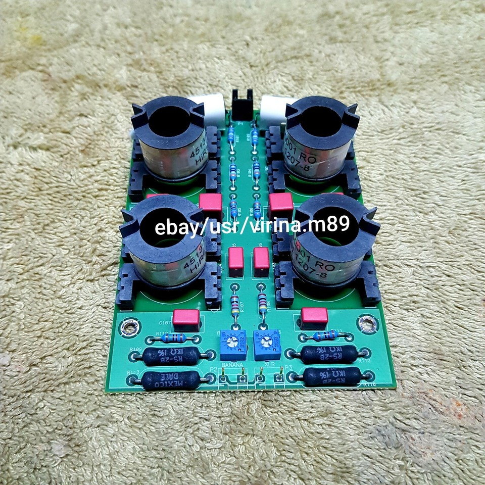 Audio Precision Aux Board Measurement Filters - Board 6203.0009 rev-1 ...