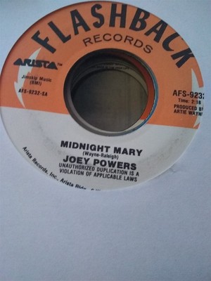 Joey Powers, Midnight Mary / The Viscounts, Harlem Nocturne ~ Flashback ...