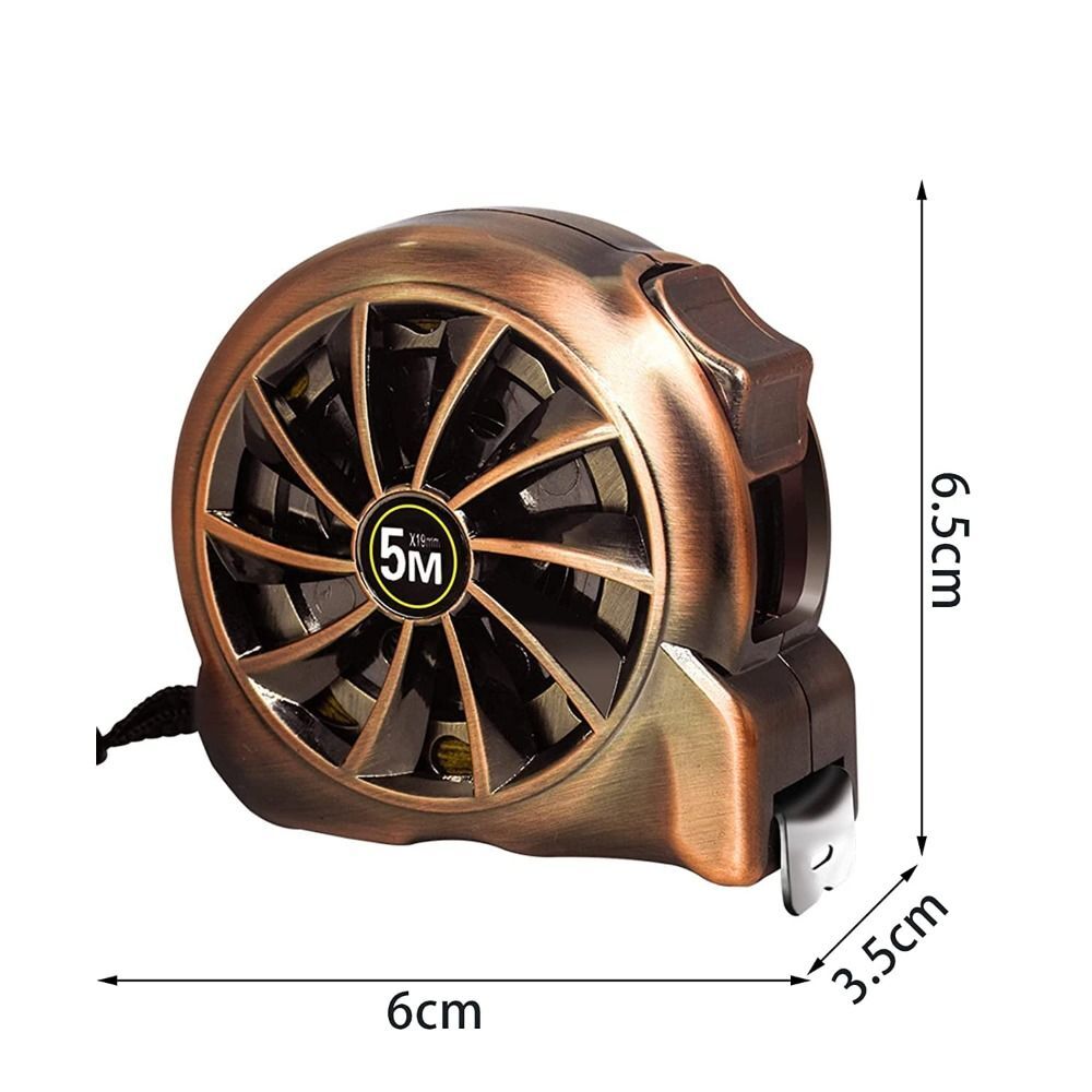 New Skeleton Hollow Out Tape Measure Stainless Steel 5M High Grade | eBay