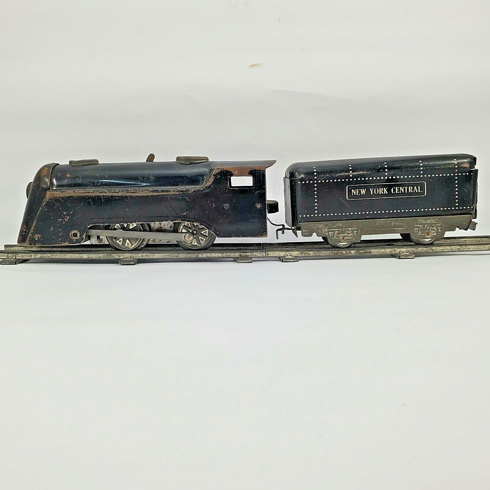 Marx Trains 597 Commodore Vanderbilt Electric Steam LOCO 1950 Tender ...