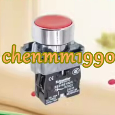 1PC NEW 22mm flat head button switch XB2BA42C self-reset 1NC #YX | eBay