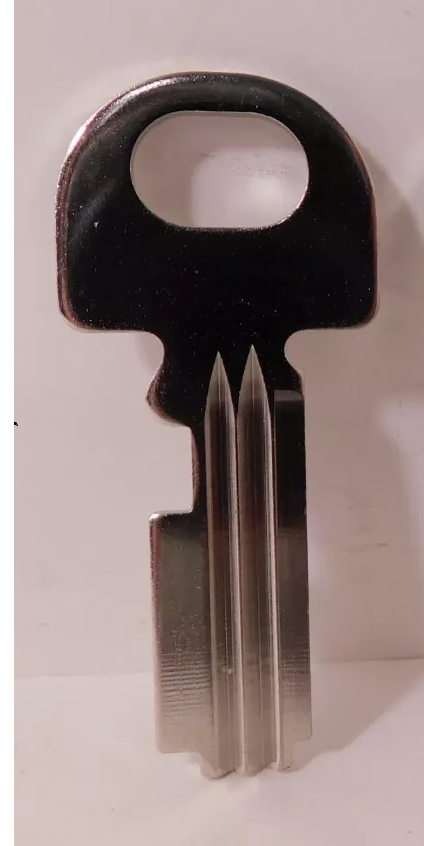 One - Marked 29A Repro. Payphone Blank KEY w/Groves already cut in it ...