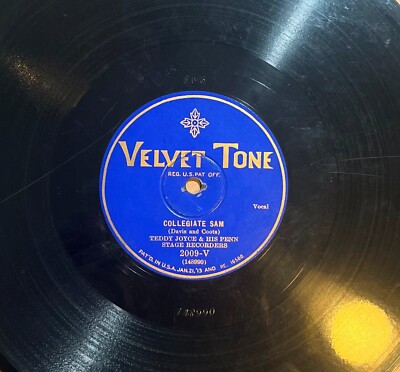 78 rpm Teddy Joyce and his Penn Stage Recorders Velvet Tone 2009-V in V ...