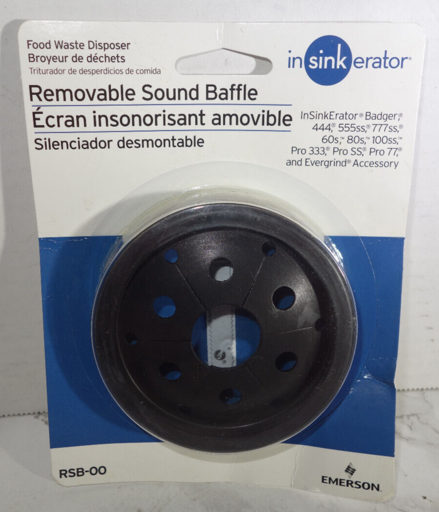 InSinkErator Sound Baffle Splash Guard Quiet Collar Garbage Disposal ...