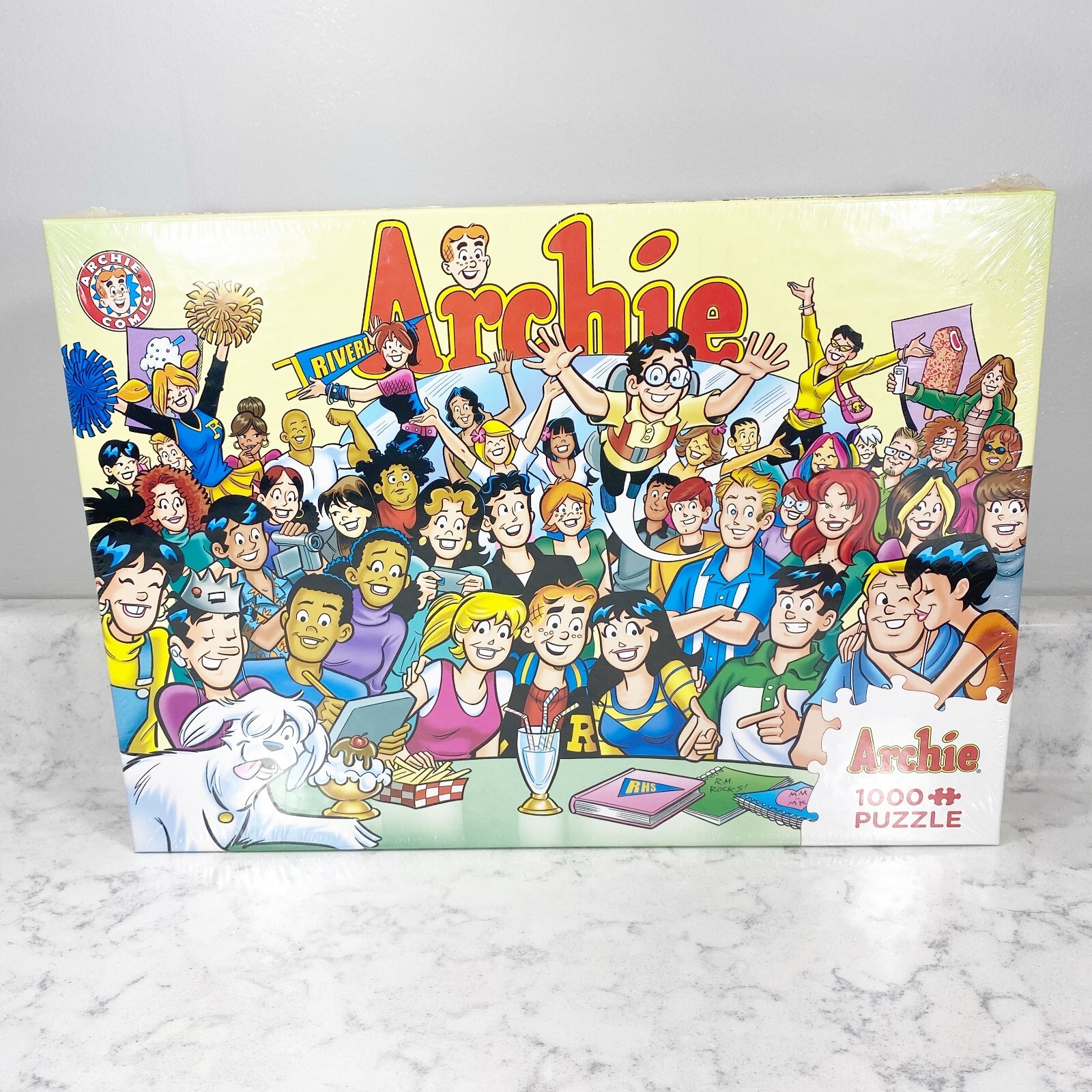 Cobble Hill Archie The Gang at Pops 1000 Piece Jigsaw Puzzle NEW Sealed ...