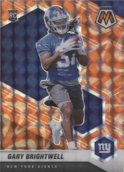 2021 Panini Mosaic - Rookies Gary Brightwell #377 Mosaic Reactive ...