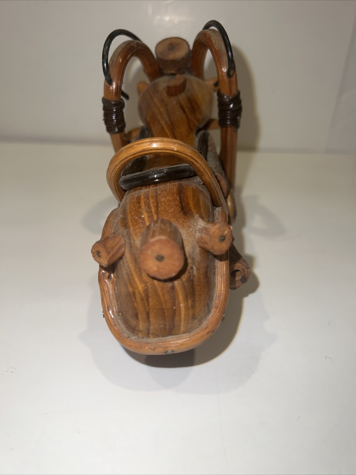 Wood Motorcycle Harley Davidson Chopper Bike Wood Moto Handmade Display ...