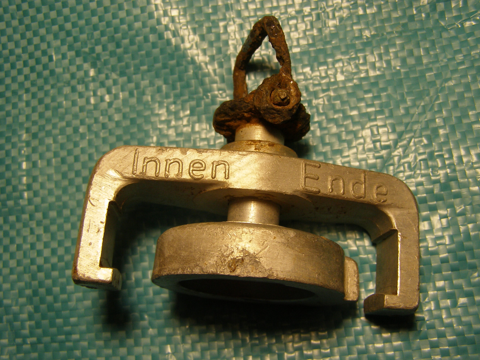 WW II WW2 Original plug of the German cable connector. Relic of the ...