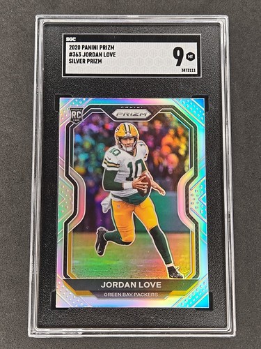 2020 Panini Silver Prizm #363 Jordan Love Green Bay Packers RC Rookie ...