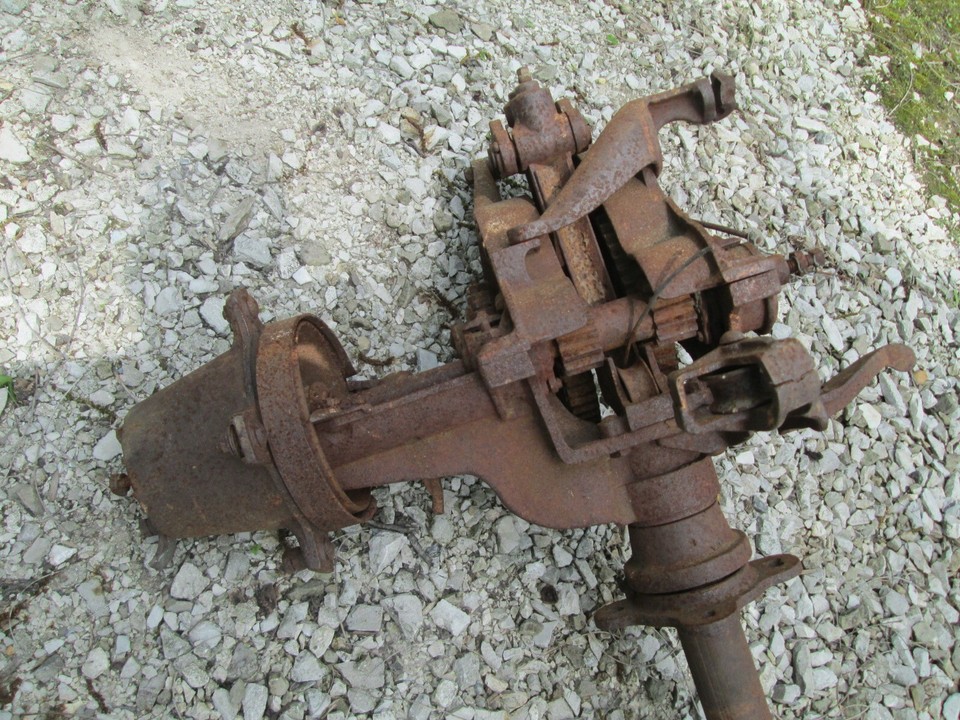 6ft Samson Steel Windmill Motor, open gear mill project, Roller Bearing ...